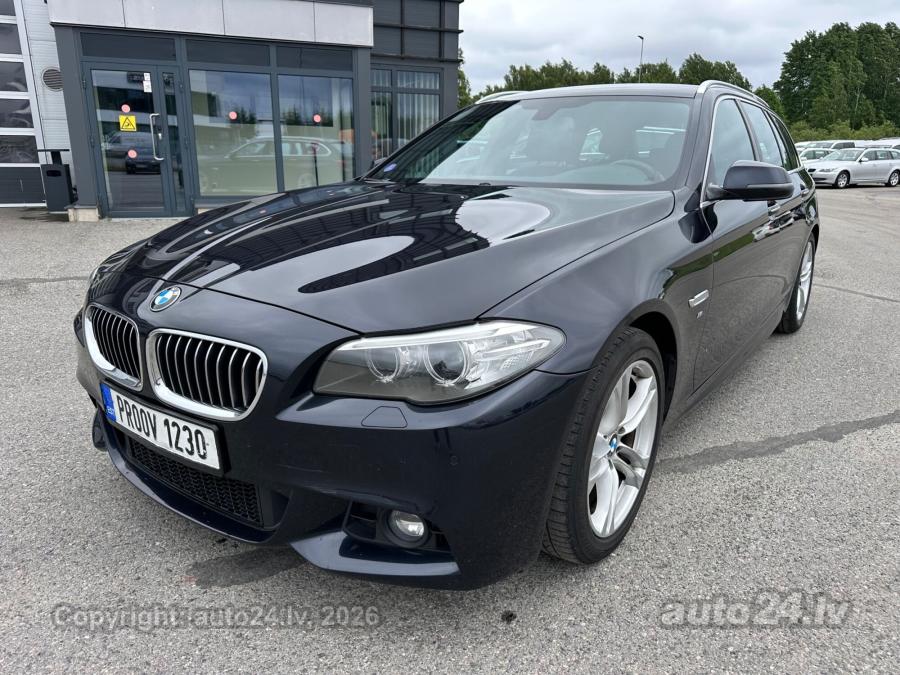 Melns BMW 5 Series 2014 Tartu, ar dzinēja tilpumu 2.00 L un nobraukumu 249 tūkst. km par 9990 €, foto 1 vietnē AUTOMOTO.COM.LV
