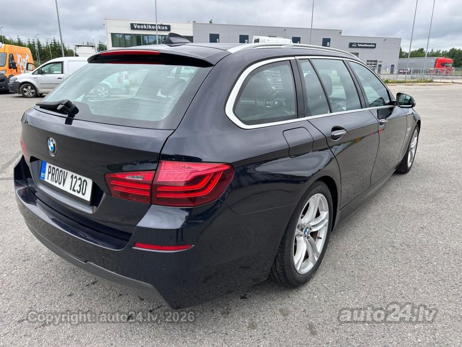 Melns BMW 5 Series 2014 Tartu, ar dzinēja tilpumu 2.00 L un nobraukumu 249 tūkst. km par 9990 €, foto 5 vietnē AUTOMOTO.COM.LV