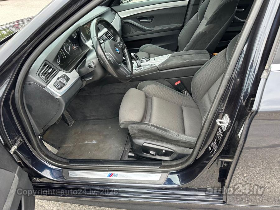 Melns BMW 5 Series 2014 Tartu, ar dzinēja tilpumu 2.00 L un nobraukumu 249 tūkst. km par 9990 €, foto 9 vietnē AUTOMOTO.COM.LV