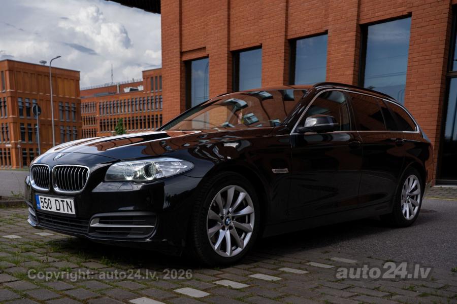 Melns BMW 5 Series 2014 Tartu, ar dzinēja tilpumu 2.00 L un nobraukumu 480 tūkst. km par 10299 €, foto 1 vietnē AUTOMOTO.COM.LV