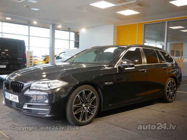 Melns BMW 5 Series 2014 Tallina, ar dzinēja tilpumu 3.00 L un nobraukumu 293 tūkst. km par 10990 €, foto 6 vietnē AUTOMOTO.COM.LV