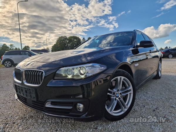 Black BMW 5 Series 2014 in Tartu, with an engine capacity of 3.00 L and mileage of 234 thousand km for 13390 €, photo 7 on AUTOMOTO.COM.LV