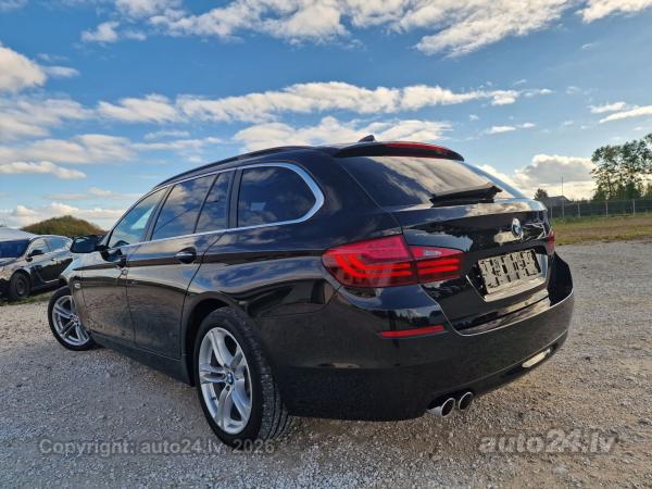 Black BMW 5 Series 2014 in Tartu, with an engine capacity of 3.00 L and mileage of 234 thousand km for 13390 €, photo 9 on AUTOMOTO.COM.LV