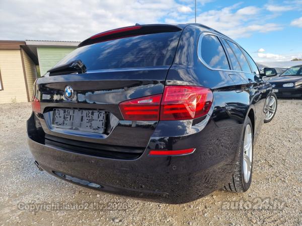 Black BMW 5 Series 2014 in Tartu, with an engine capacity of 3.00 L and mileage of 234 thousand km for 13390 €, photo 11 on AUTOMOTO.COM.LV