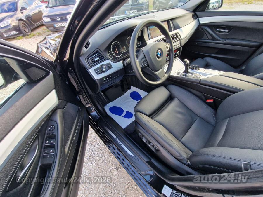 Melns BMW 5 Series 2014 Tartu, ar dzinēja tilpumu 3.00 L un nobraukumu 234 tūkst. km par 13390 €, foto 14 vietnē AUTOMOTO.COM.LV