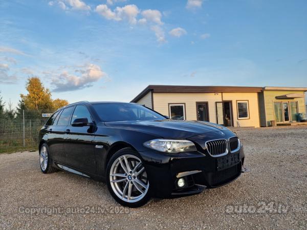 Black BMW 5 Series 2014 in Tartu, with an engine capacity of 3.00 L and mileage of 235 thousand km for 12790 €, photo 3 on AUTOMOTO.COM.LV
