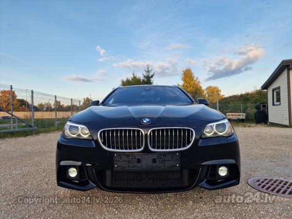Black BMW 5 Series 2014 in Tartu, with an engine capacity of 3.00 L and mileage of 235 thousand km for 12790 €, photo 10 on AUTOMOTO.COM.LV