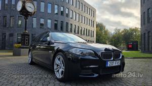 Black BMW 5 Series 2014 in Tallinn, with an engine capacity of 3.00 L and mileage of 275 thousand km for 13999 €, photo  on AUTOMOTO.COM.LV