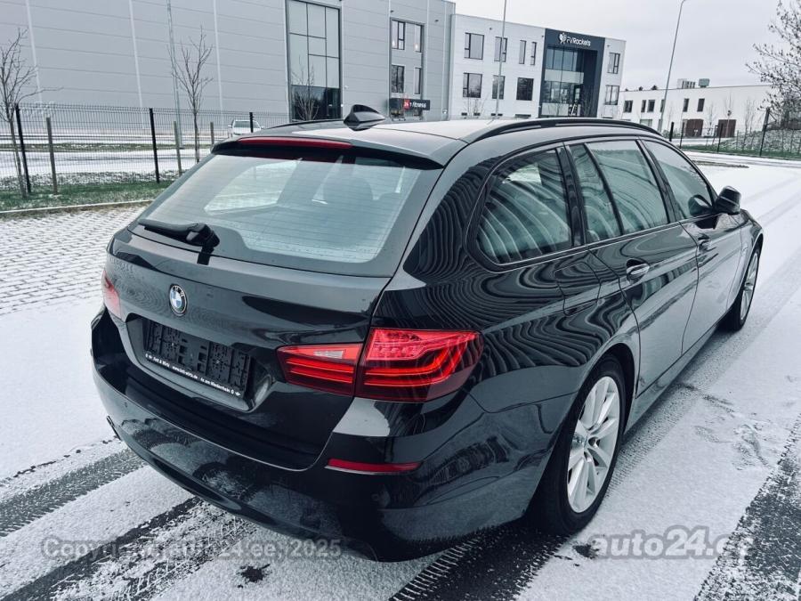 Melns BMW 5 Series 2015 Tallina, ar dzinēja tilpumu 3.00 L un nobraukumu 230 tūkst. km par 12680 €, foto 8 vietnē AUTOMOTO.COM.LV