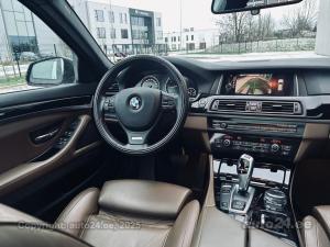 Melns BMW 5 Series 2015 Tallina, ar dzinēja tilpumu 3.00 L un nobraukumu 230 tūkst. km par 12680 €, foto 11 vietnē AUTOMOTO.COM.LV
