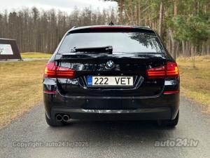 Black BMW 5 Series 2015 in Tallinn, with an engine capacity of 3.00 L and mileage of 212 thousand km for 17900 €, photo 6 on AUTOMOTO.COM.LV