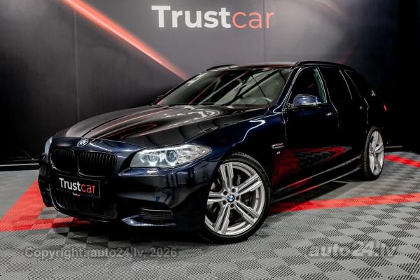 Black BMW 5 Series 2015 in Parnu, with an engine capacity of 3.00 L and mileage of 303 thousand km for 13999 €, photo 2 on AUTOMOTO.COM.LV