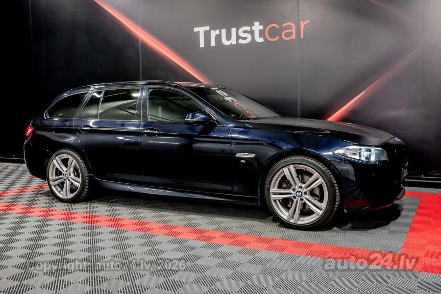 Melns BMW 5 Series 2015 Pērnava, ar dzinēja tilpumu 3.00 L un nobraukumu 303 tūkst. km par 13999 €, foto 10 vietnē AUTOMOTO.COM.LV