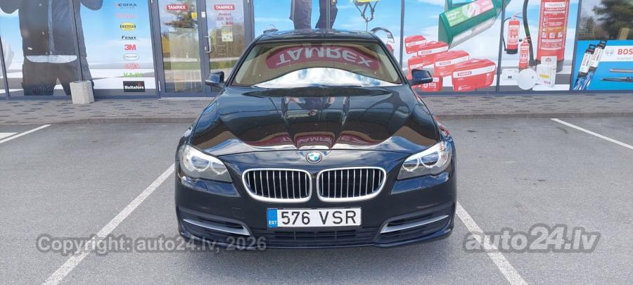 Black BMW 5 Series 2015 in Keila, with an engine capacity of 2.00 L and mileage of 275 thousand km for 12000 €, photo 3 on AUTOMOTO.COM.LV