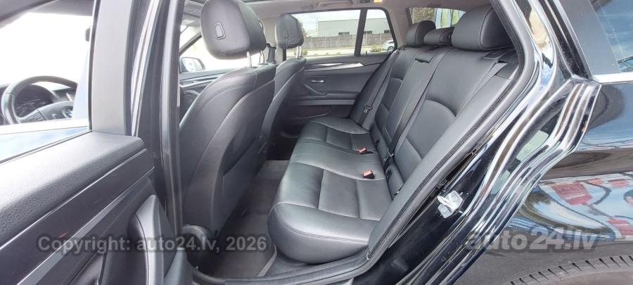 Black BMW 5 Series 2015 in Keila, with an engine capacity of 2.00 L and mileage of 275 thousand km for 12000 €, photo 17 on AUTOMOTO.COM.LV