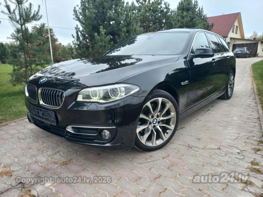 Melns BMW 5 Series 2015 Tartu, ar dzinēja tilpumu 3.00 L un nobraukumu 221 tūkst. km par 14790 €, foto 1 vietnē AUTOMOTO.COM.LV