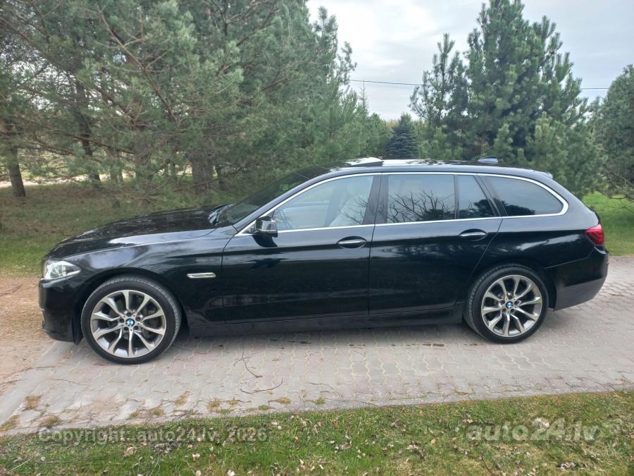 Melns BMW 5 Series 2015 Tartu, ar dzinēja tilpumu 3.00 L un nobraukumu 221 tūkst. km par 14790 €, foto 5 vietnē AUTOMOTO.COM.LV
