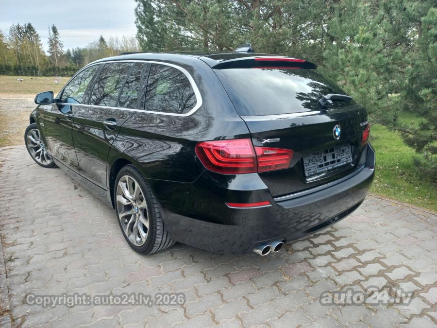 Melns BMW 5 Series 2015 Tartu, ar dzinēja tilpumu 3.00 L un nobraukumu 221 tūkst. km par 14790 €, foto 8 vietnē AUTOMOTO.COM.LV