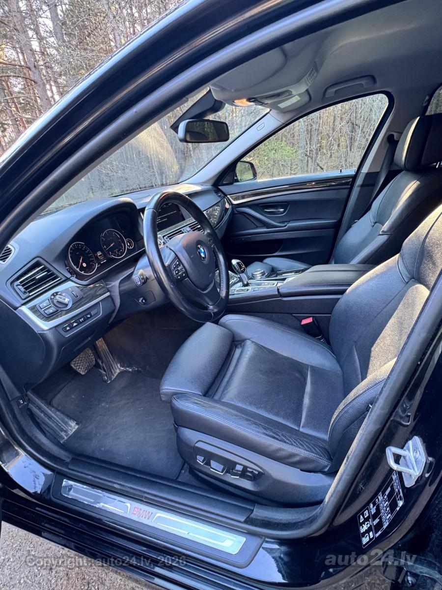 Melns BMW 5 Series 2015 Tallina, ar dzinēja tilpumu 3.00 L un nobraukumu 233 tūkst. km par 19000 €, foto 11 vietnē AUTOMOTO.COM.LV
