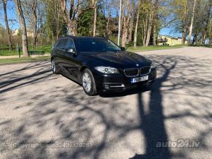 Melns BMW 5 Series 2015 Valga, ar dzinēja tilpumu 3.00 L un nobraukumu 279 tūkst. km par 12900 €, foto  vietnē AUTOMOTO.COM.LV