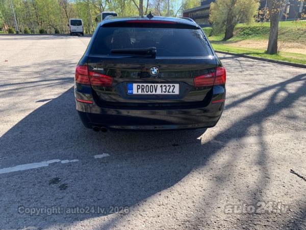 Black BMW 5 Series 2015 in Valga, with an engine capacity of 3.00 L and mileage of 279 thousand km for 12900 €, photo 3 on AUTOMOTO.COM.LV