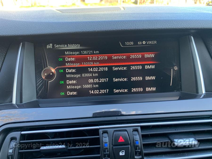 Melns BMW 5 Series 2015 Valga, ar dzinēja tilpumu 3.00 L un nobraukumu 279 tūkst. km par 12900 €, foto 30 vietnē AUTOMOTO.COM.LV