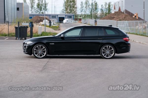 Black BMW 5 Series 2015 in Tartu, with an engine capacity of 2.00 L and mileage of 248 thousand km for 12800 €, photo 5 on AUTOMOTO.COM.LV
