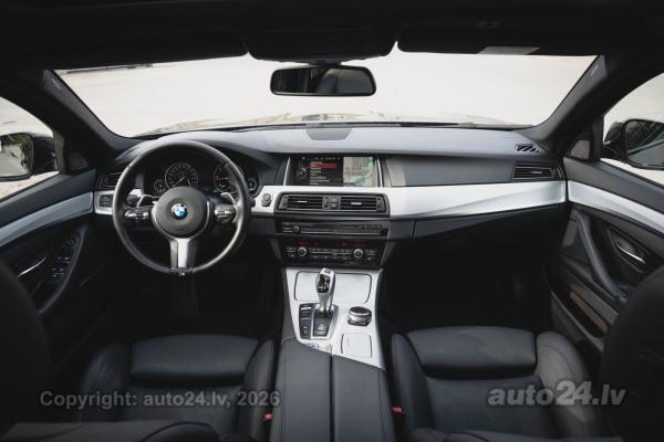 Black BMW 5 Series 2015 in Tartu, with an engine capacity of 2.00 L and mileage of 248 thousand km for 12800 €, photo 9 on AUTOMOTO.COM.LV