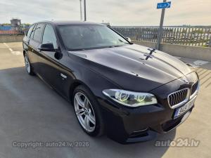 Melns BMW 5 Series 2015 Tallina, ar dzinēja tilpumu 3.00 L un nobraukumu 220 tūkst. km par 17000 €, foto  vietnē AUTOMOTO.COM.LV