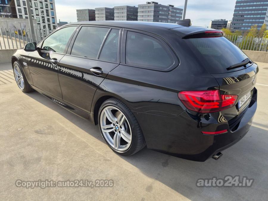 Black BMW 5 Series 2015 in Tallinn, with an engine capacity of 3.00 L and mileage of 220 thousand km for 17000 €, photo 8 on AUTOMOTO.COM.LV