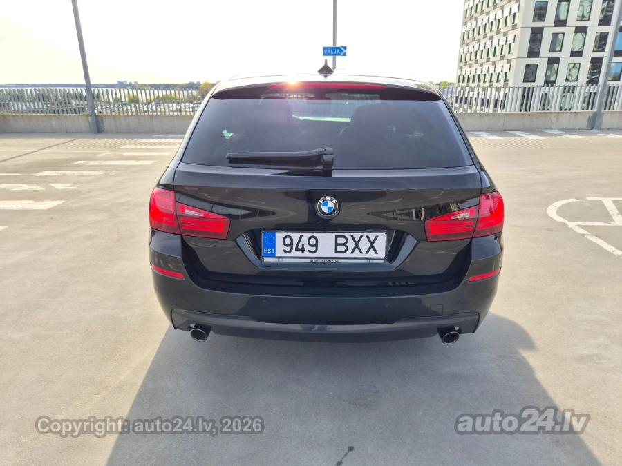 Black BMW 5 Series 2015 in Tallinn, with an engine capacity of 3.00 L and mileage of 220 thousand km for 17000 €, photo 9 on AUTOMOTO.COM.LV