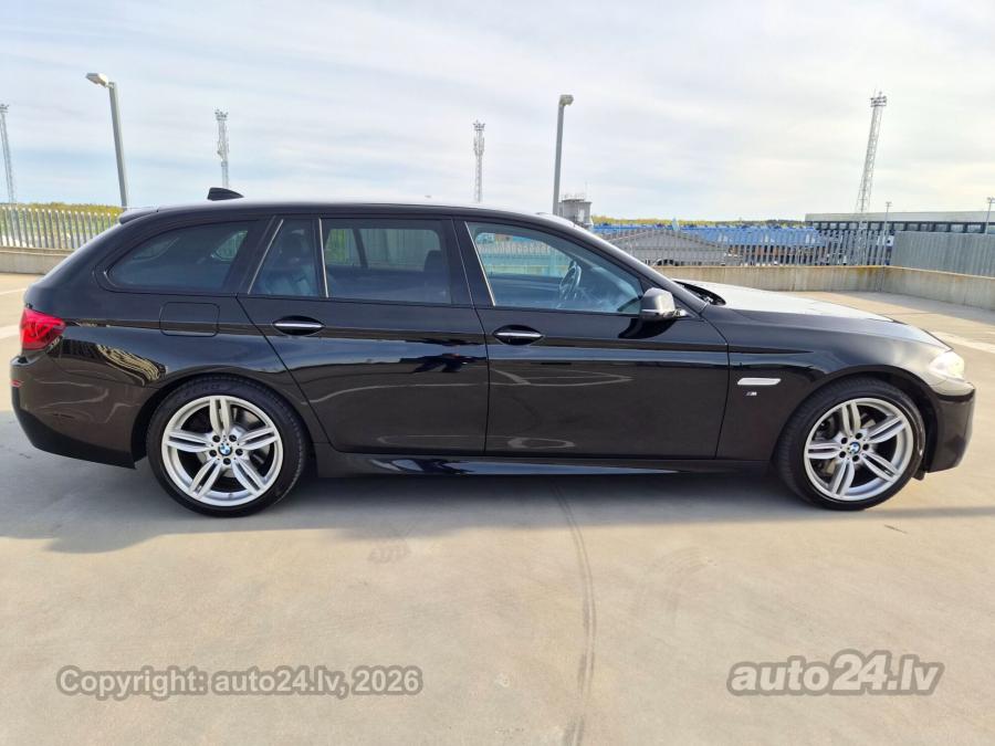 Black BMW 5 Series 2015 in Tallinn, with an engine capacity of 3.00 L and mileage of 220 thousand km for 17000 €, photo 13 on AUTOMOTO.COM.LV
