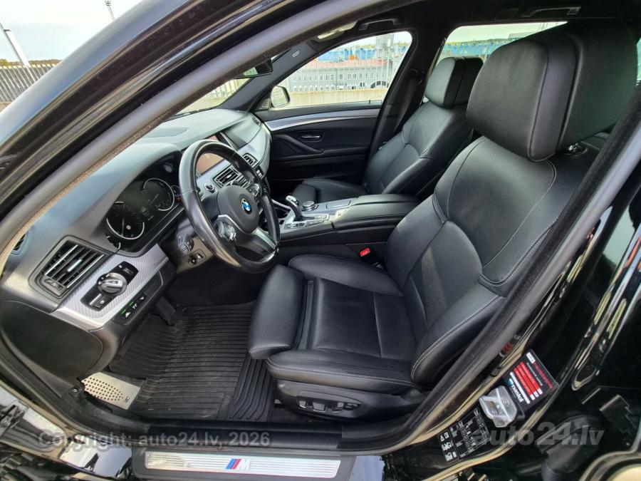 Black BMW 5 Series 2015 in Tallinn, with an engine capacity of 3.00 L and mileage of 220 thousand km for 17000 €, photo 15 on AUTOMOTO.COM.LV