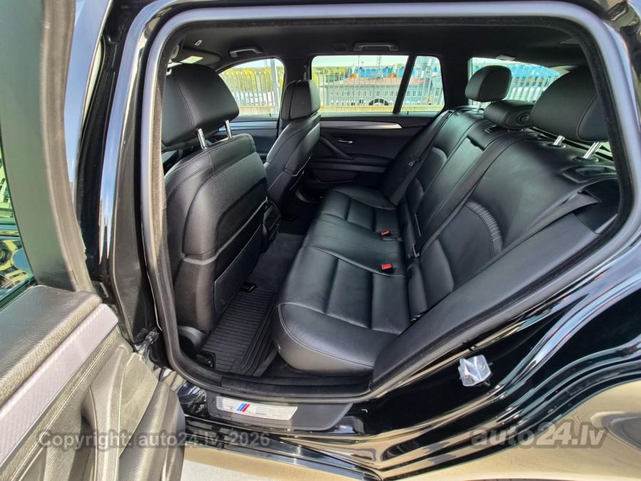 Black BMW 5 Series 2015 in Tallinn, with an engine capacity of 3.00 L and mileage of 220 thousand km for 17000 €, photo 16 on AUTOMOTO.COM.LV