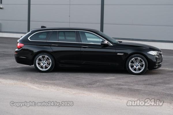 Black BMW 5 Series 2015 in Tartu, with an engine capacity of 2.00 L and mileage of 205 thousand km for 13450 €, photo 8 on AUTOMOTO.COM.LV