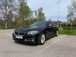 Black BMW 5 Series 2015 in Tallinn, with an engine capacity of 3.00 L and mileage of 222 thousand km for 12800 €, photo  on AUTOMOTO.COM.LV