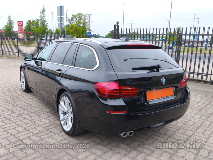 Melns BMW 5 Series 2015 Tartu, ar dzinēja tilpumu 3.00 L un nobraukumu 252 tūkst. km par 12999 €, foto 5 vietnē AUTOMOTO.COM.LV
