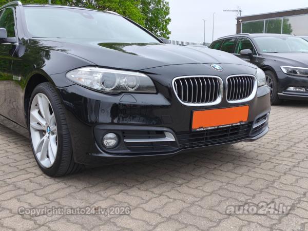 Black BMW 5 Series 2015 in Tartu, with an engine capacity of 3.00 L and mileage of 252 thousand km for 12999 €, photo 9 on AUTOMOTO.COM.LV
