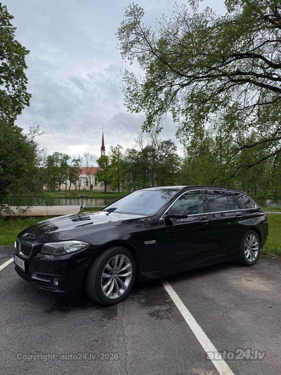Melns BMW 5 Series 2015 Tallina, ar dzinēja tilpumu 3.00 L un nobraukumu 287 tūkst. km par 14700 €, foto 1 vietnē AUTOMOTO.COM.LV