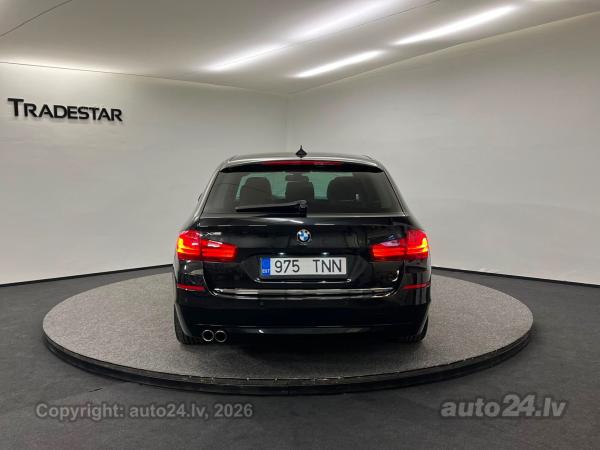 Black BMW 5 Series 2015 in Parnu, with an engine capacity of 3.00 L and mileage of 330 thousand km for 9990 €, photo 6 on AUTOMOTO.COM.LV