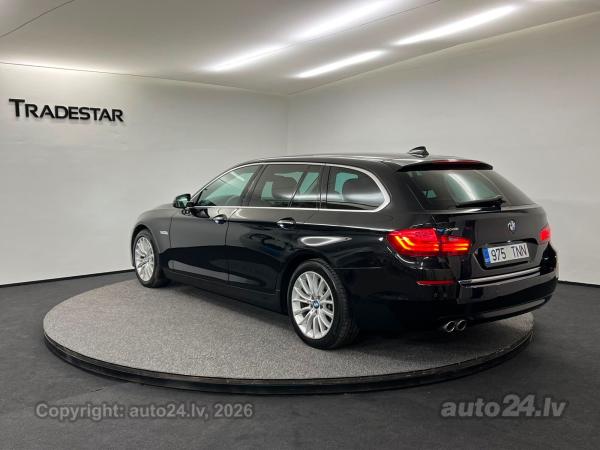 Black BMW 5 Series 2015 in Parnu, with an engine capacity of 3.00 L and mileage of 330 thousand km for 9990 €, photo 7 on AUTOMOTO.COM.LV