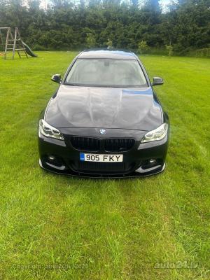 Black BMW 5 Series 2015 in Parnu, with an engine capacity of 3.00 L and mileage of 160 thousand km for 14999 €, photo 4 on AUTOMOTO.COM.LV