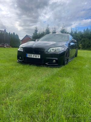Black BMW 5 Series 2015 in Parnu, with an engine capacity of 3.00 L and mileage of 160 thousand km for 14999 €, photo 6 on AUTOMOTO.COM.LV