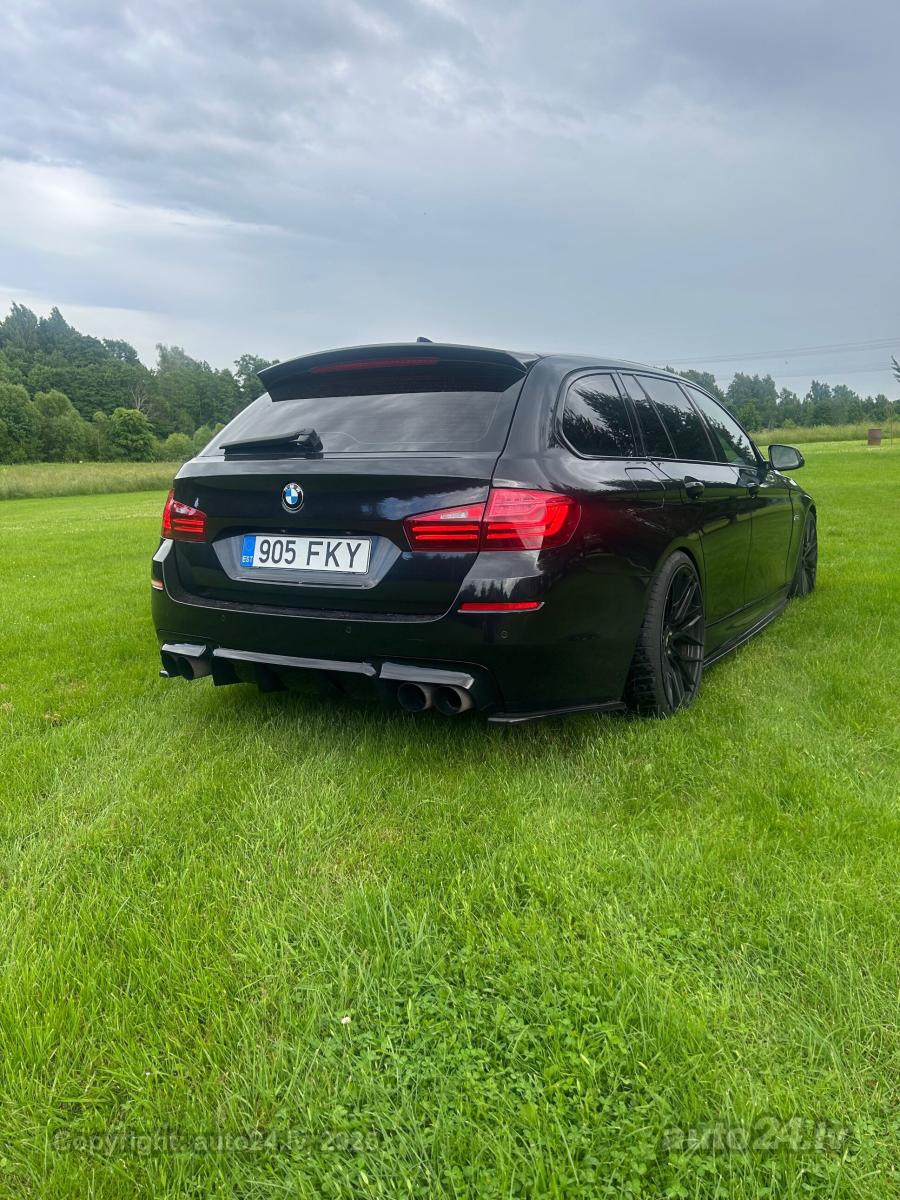 Black BMW 5 Series 2015 in Parnu, with an engine capacity of 3.00 L and mileage of 160 thousand km for 14999 €, photo 7 on AUTOMOTO.COM.LV