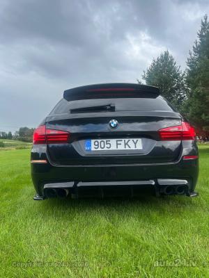 Black BMW 5 Series 2015 in Parnu, with an engine capacity of 3.00 L and mileage of 160 thousand km for 14999 €, photo 10 on AUTOMOTO.COM.LV
