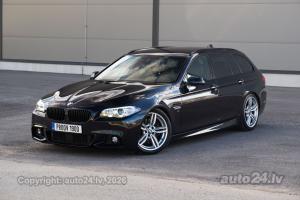 Melns BMW 5 Series 2015 Tartu, ar dzinēja tilpumu 3.00 L un nobraukumu 282 tūkst. km par 13900 €, foto  vietnē AUTOMOTO.COM.LV
