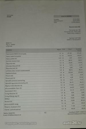Черный БМВ 5 Серия 2015 в Таллин, объемом двигателя 3.00 л и пробегом 314 тыс. км за 15000 €, фото 29 на AUTOMOTO.COM.LV