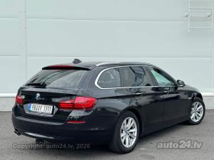 Black BMW 5 Series 2015 in Tallinn, with an engine capacity of 3.00 L and mileage of 269 thousand km for 11799 €, photo 4 on AUTOMOTO.COM.LV