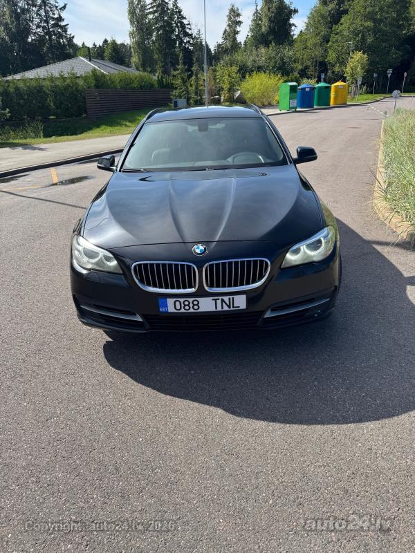 Black BMW 5 Series 2015 in Tallinn, with an engine capacity of 2.00 L and mileage of 301 thousand km for 10000 €, photo 9 on AUTOMOTO.COM.LV