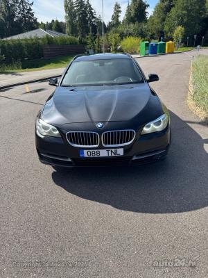 Black BMW 5 Series 2015 in Tallinn, with an engine capacity of 2.00 L and mileage of 301 thousand km for 10000 €, photo 9 on AUTOMOTO.COM.LV